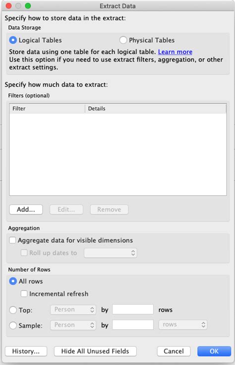 How To Speed Up Tableau Extracts For Large Datasets The Physical