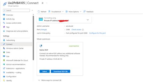 Connecting To Vm Using Ssh Method Microsoft Qanda