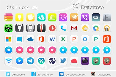 ios 7 icon pack