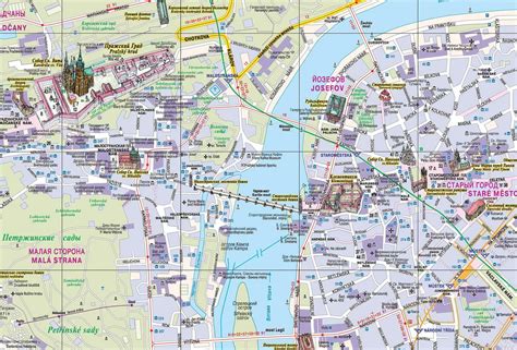 Карта Праги Чехия на русском языке расположение на карте мира с городами метро центра