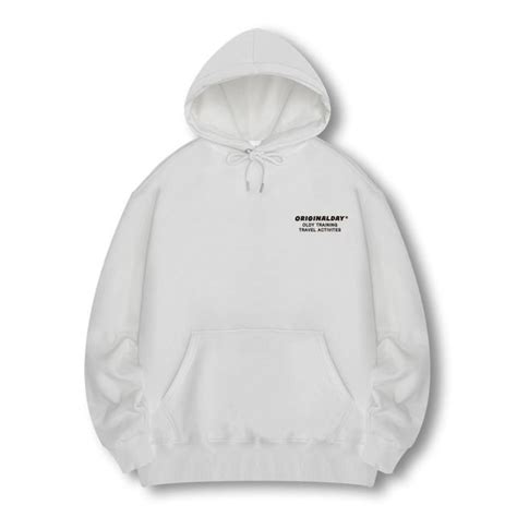 오리지널데이 국내생산기모선택 심플한 레터링 후디 후드 티셔츠 남녀공용 긴팔티 커플룩 루즈핏 빅사이즈m~4xl 위시버킷