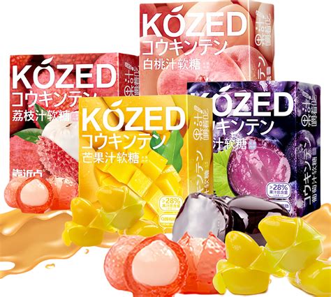 Kinjo Mix Fruits Jelly Candy 9oz Grocery And Gourmet Food