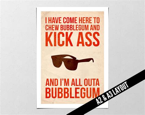 They Live Poster Print [dl] Chew Bubblegum Kick Ass Poster Print John Carpenter John Nada