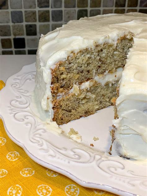 Delicious Banana Cake With Walnuts Hot Rods Recipes