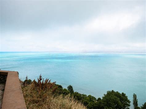 Above View Of Lake Sevan From Sevan Monastery Stock Image Image Of Coast August 289561991