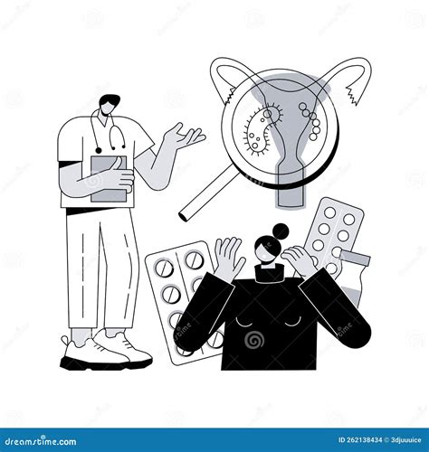 Sexually Transmitted Diseases Abstract Concept Vector Illustration