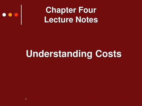 Ppt Chapter Four Lecture Notes Powerpoint Presentation Free Download
