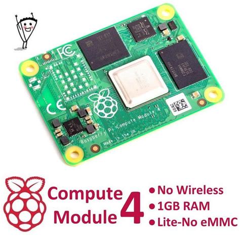 Raspberry Pi Cm4 Without Wireless Pick Ram And Emmc