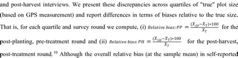 Reports The Distribution Of Plot Sizes And Measurement Error In The Download Scientific Diagram
