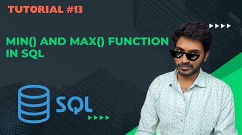 Min And Max Function In SQL YouTube