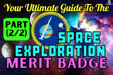 Space Exploration Merit Badge Answers A Scoutsmarts Guide Worksheets