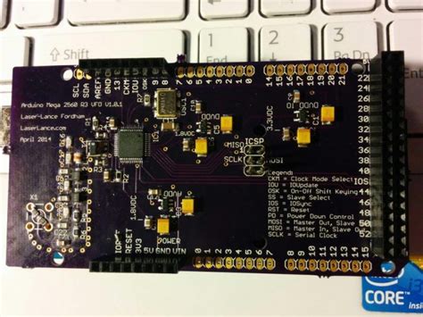 Assembled Arduino Vfonco Ad9951 Board Laser Lance Labs
