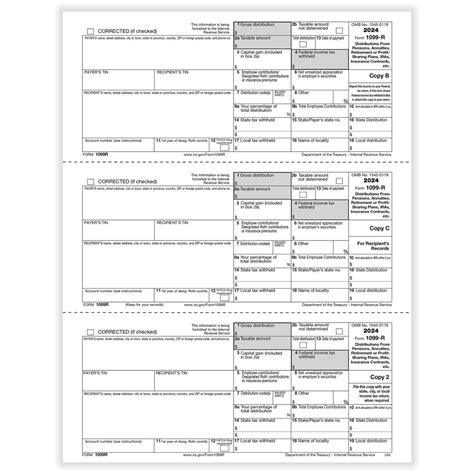 1099 R 3 Up Copy B C 2 LR3 Forms Fulfillment