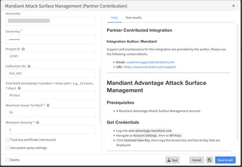 ASM Cortex XSOAR Integration