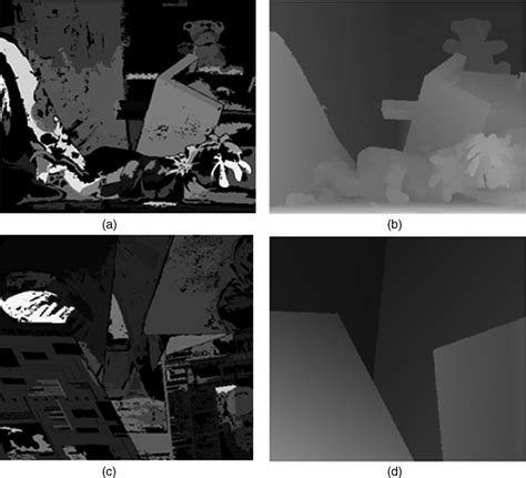 A Teddy Computed Depth Map B Teddy True Depth Map C Venus