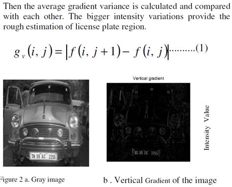 Matlab Compute Vertical Gradients For License Plate Localization