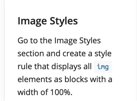 Image Styles Go To The Image Styles Section And