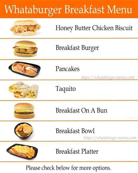 Whataburger Breakfast Menu And Prices Complete Guide 2025