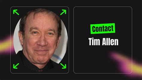 Tim Allen Contact Info Fan Mail Business Autographs More Tales From The Collection