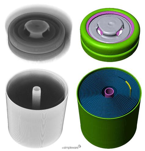 Battery A Ct Scan And 3d Rendering Of A Battery Measurement Tools Ct Scan Material Research