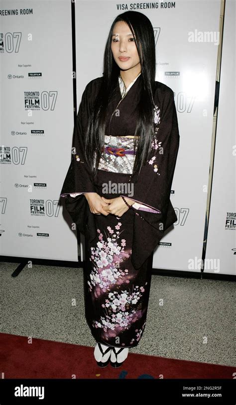 Actress Sei Ashina Attends The Premiere Of Silk During The Toronto