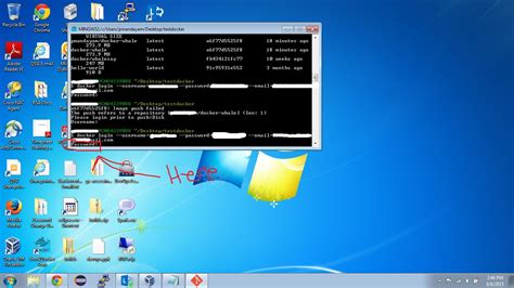 Boot2docker Docker Log In Command Does Not Work Stack Overflow