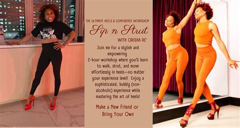 Sip And Strut The Ultimate Heels And Confidence Workshop Fearless Re
