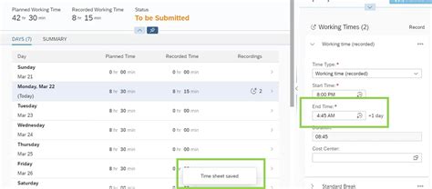 Sap Successfactors Ec Time And Attendance 2h 2021 Sap Community