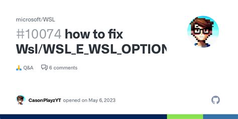 How To Fix Wslwslewsloptionalcomponentrequired · Microsoft Wsl