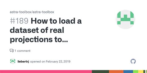 How To Load A Dataset Of Real Projections To Reconstruct In Python · Issue 189 · Astra Toolbox
