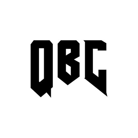 Qbc Letter Logo Design For Technology Company Qbc Logo Design Black And