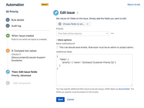 Updating Ticket Priority Via Jira Automation Rjira