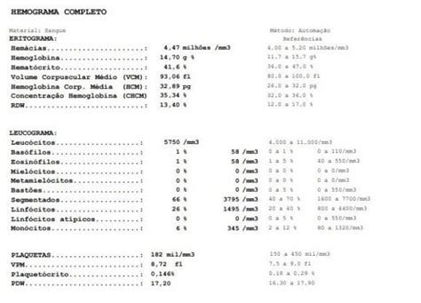 Interpretação Do Hemograma Entenda Os Resultados Colunistas Sanar