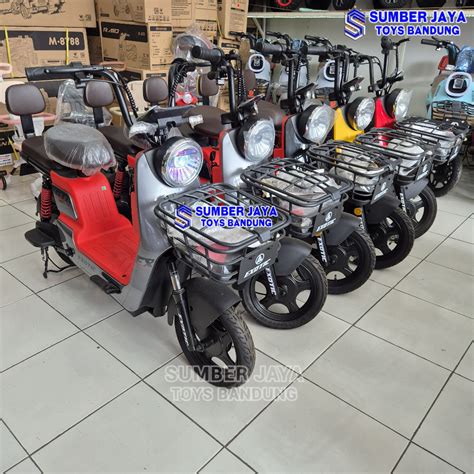 Jual Sepeda Listrik Exotic Explore Sr Terbaru V W Original By Pacific Bisa Remote Dan Alarm