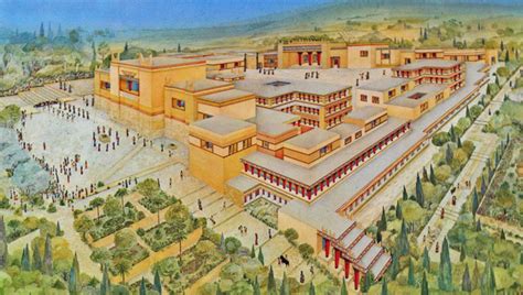3d Tour Of Knossos Minoan Palace Creta Grecia