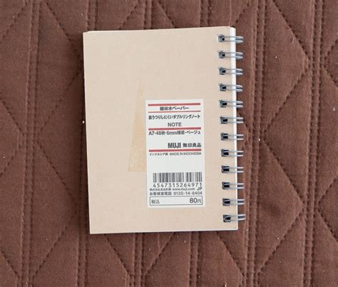 Muji Notebook A7 Original Hobbies And Toys Stationary And Craft