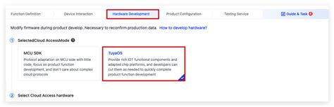 Create Product Tuyaos Tuya Developer