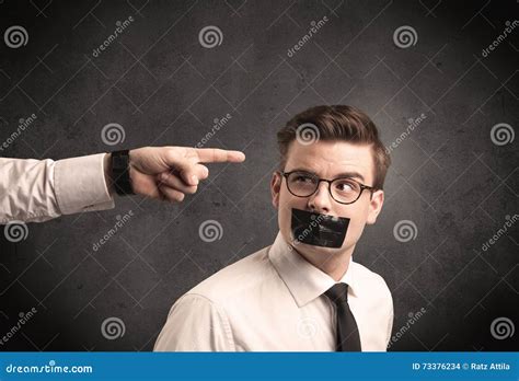 Business Hand Pointing At Employee Stock Photo Image Of Plain Geek 73376234