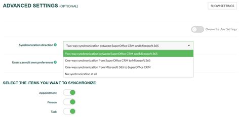 Configure Profile Superoffice Infobridge Knowledge Base
