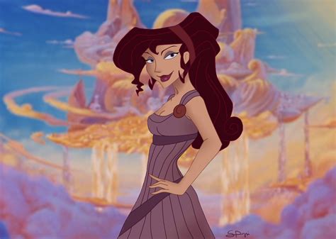Megara Disney With Background By Aalys K On Deviantart