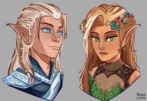 Rf Lorien And Lirien Eladrin Twins For Uoctaviakomtrikru R