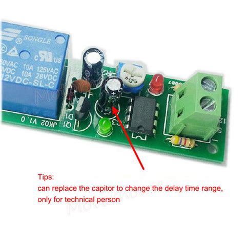 DC V V V Adjustable Time Delay Timing Timer Delay Turn ON OFF Relay Switch EBay