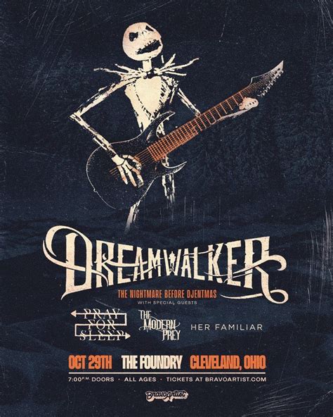 The Nightmare Before Djentmas W Dreamwalker At The Foundry 11729