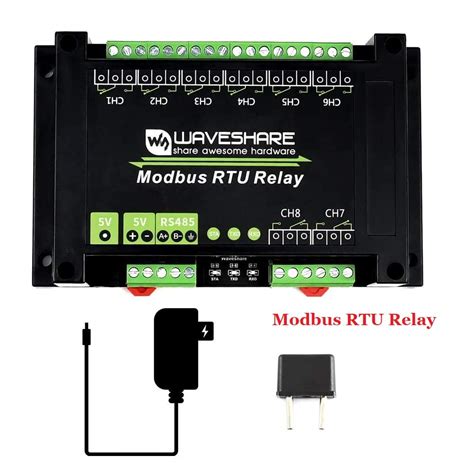 Buy Waveshare Industrial Modbus RTU Channel Relay Module V With RS Interface Build In