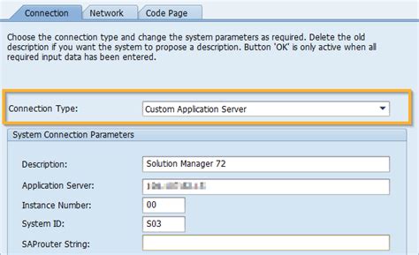 Configure Sap Solution Manager Integration