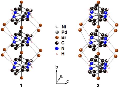 Crystal Structure Of The Halogen Bridged Metal Complexes Download