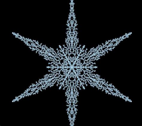 Brownian Tree Snowflake The Coding Train