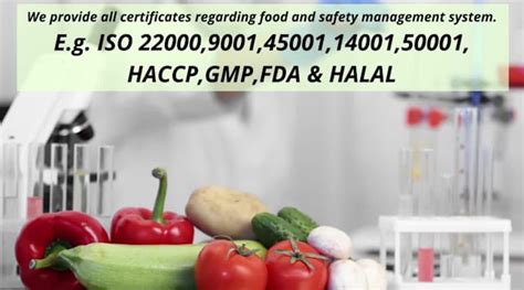 Provide Iso Haccp Gmp Halal And Organic Certification By Precisegcs Fiverr