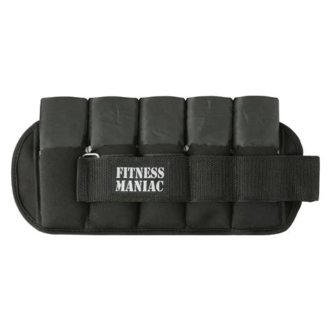 Adjustable Ankle Weights Pair 10 Lbs Total Weight 1 5 Lbs Each For