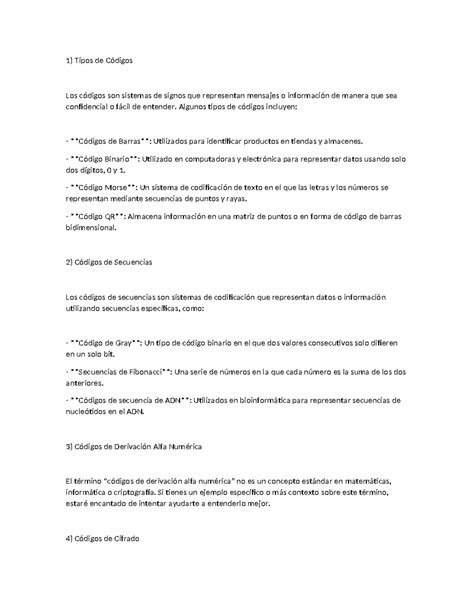 Tipos De Codigos Tipos De Códigos Los Códigos Son Sistemas De Signos
